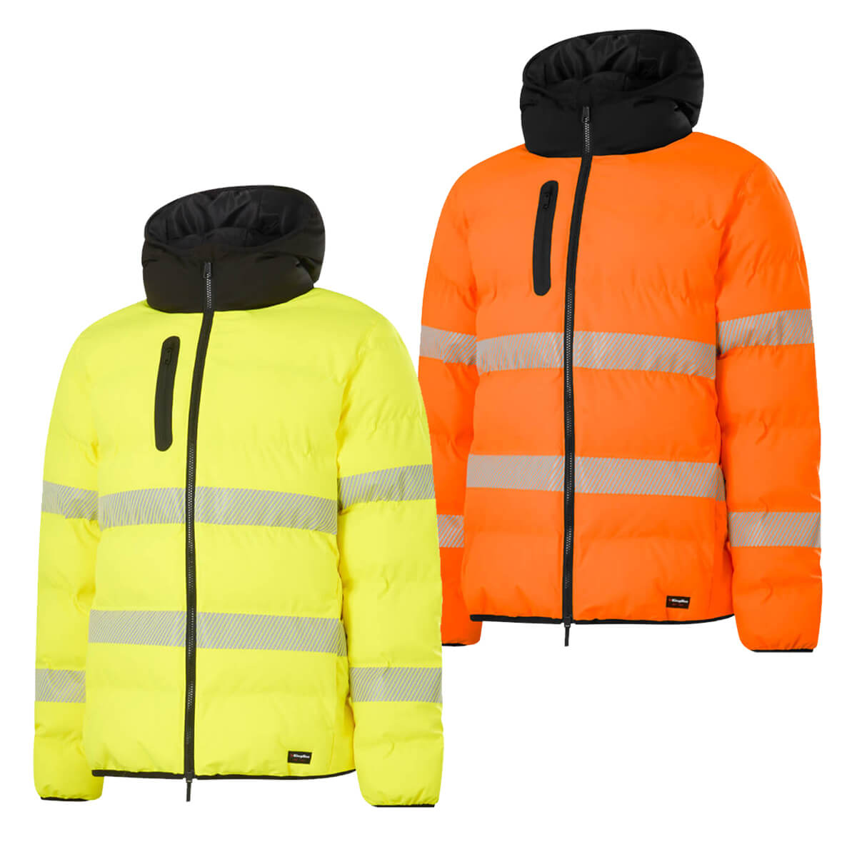 King Gee K55011 Originals DWR Reflective Puffer Jacket – Workwear Discounts