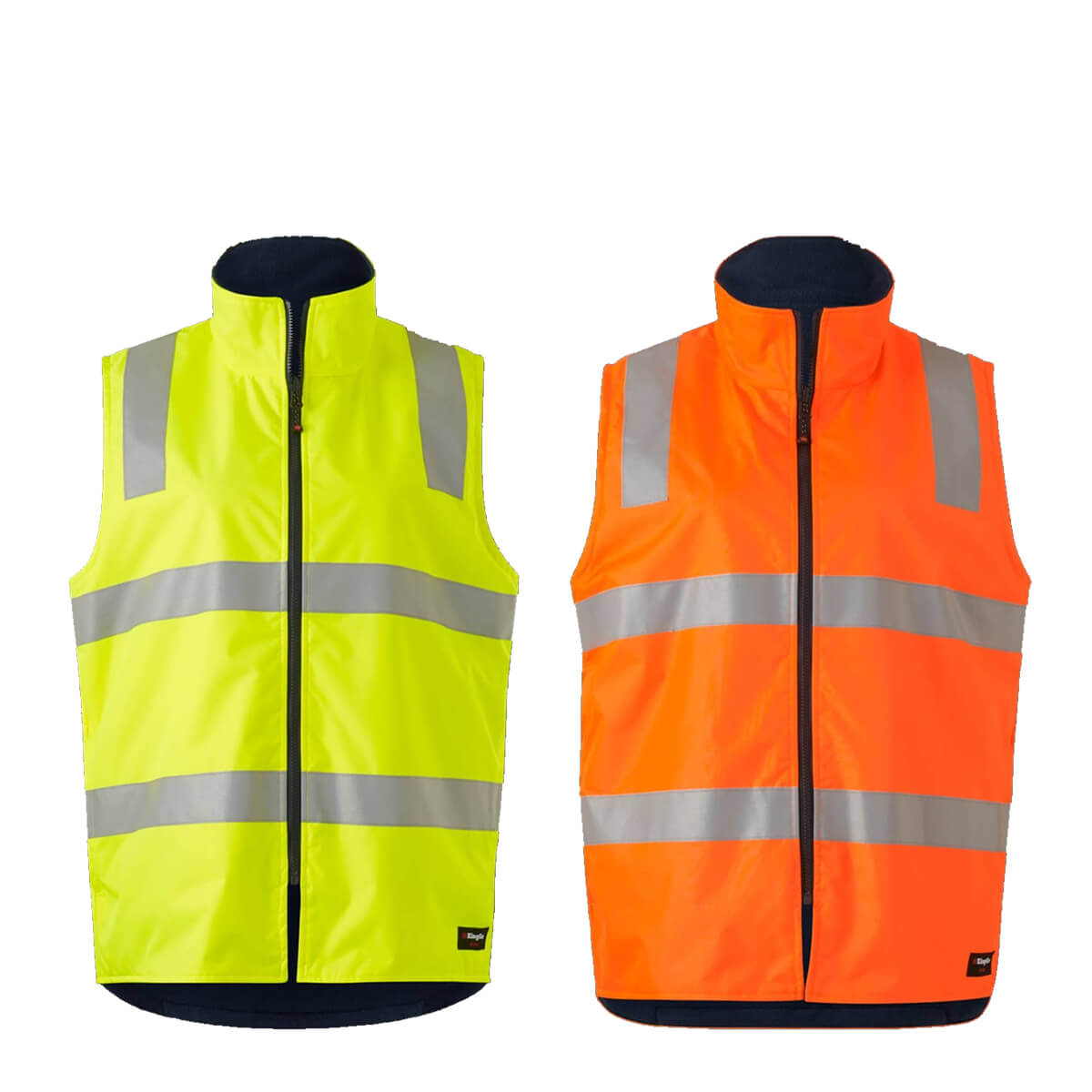 King Gee K55031 Reflective Spliced Insulated Vest – Workwear Discounts