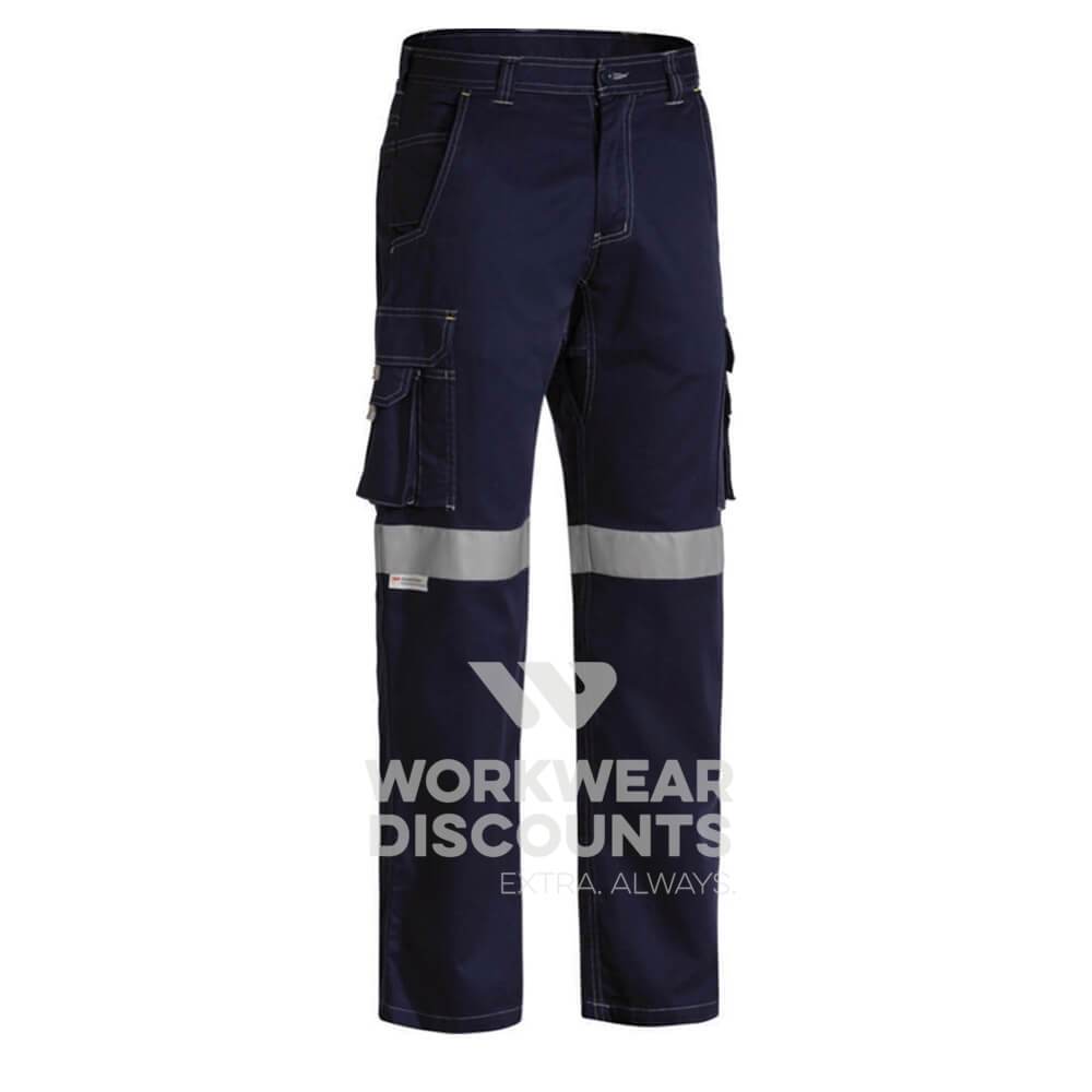 Bisley BPC6431T Taped Lightweight Cargo Pants – Workwear Discounts